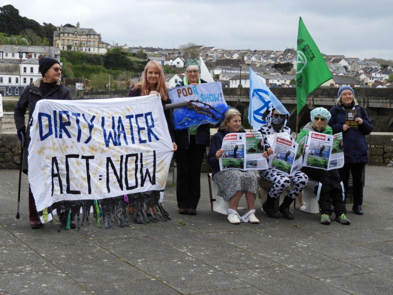 dirty water protest