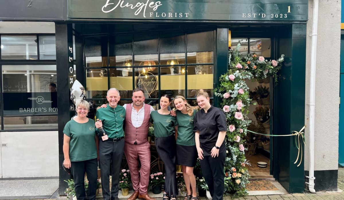 Ian Roome celebrates Grand Opening of new Barnstaple florist - North ...