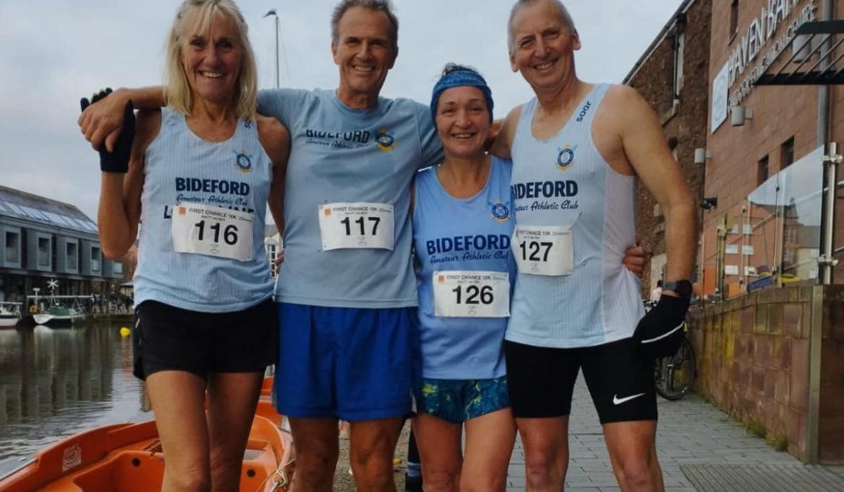 Bideford runners stride into the New Year - North Devon Today