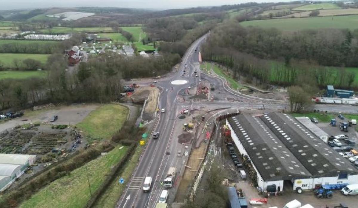 A361 North Devon Link Road upgrade nears completion - North Devon Today
