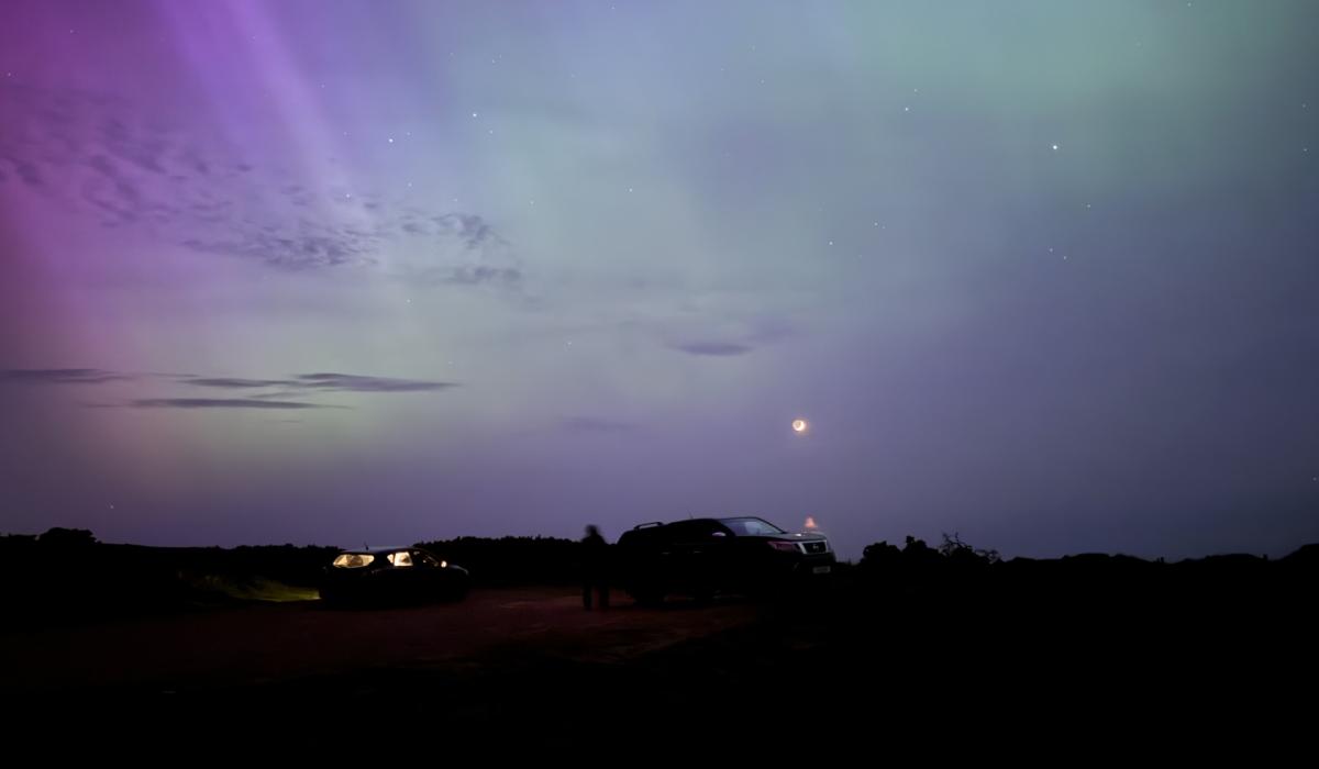Pictures: Northern Lights give a display to remember over North Devon ...