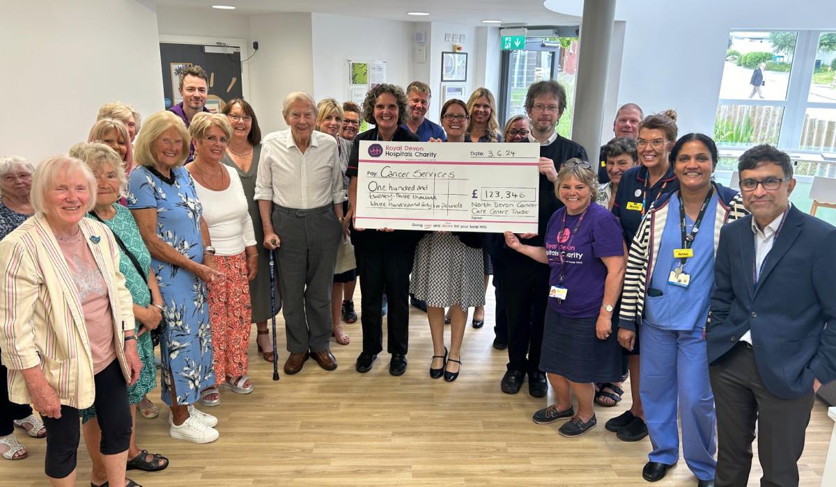 North Devon cancer charity calls it a day with final donation after 30 years and £3million ...