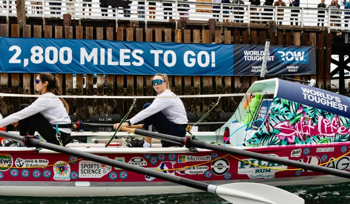 World’s toughest row begins in the Pacific - North Devon Today