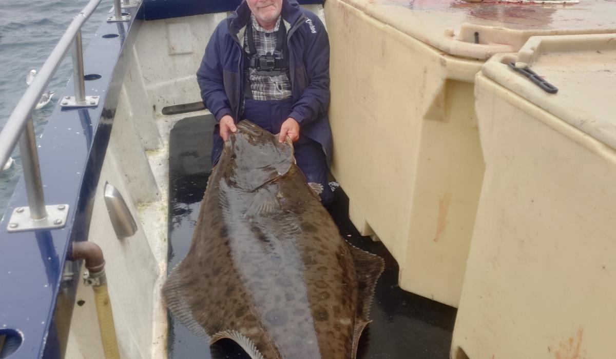 Torrington angler lands giant 180lb halibut in British waters - North ...