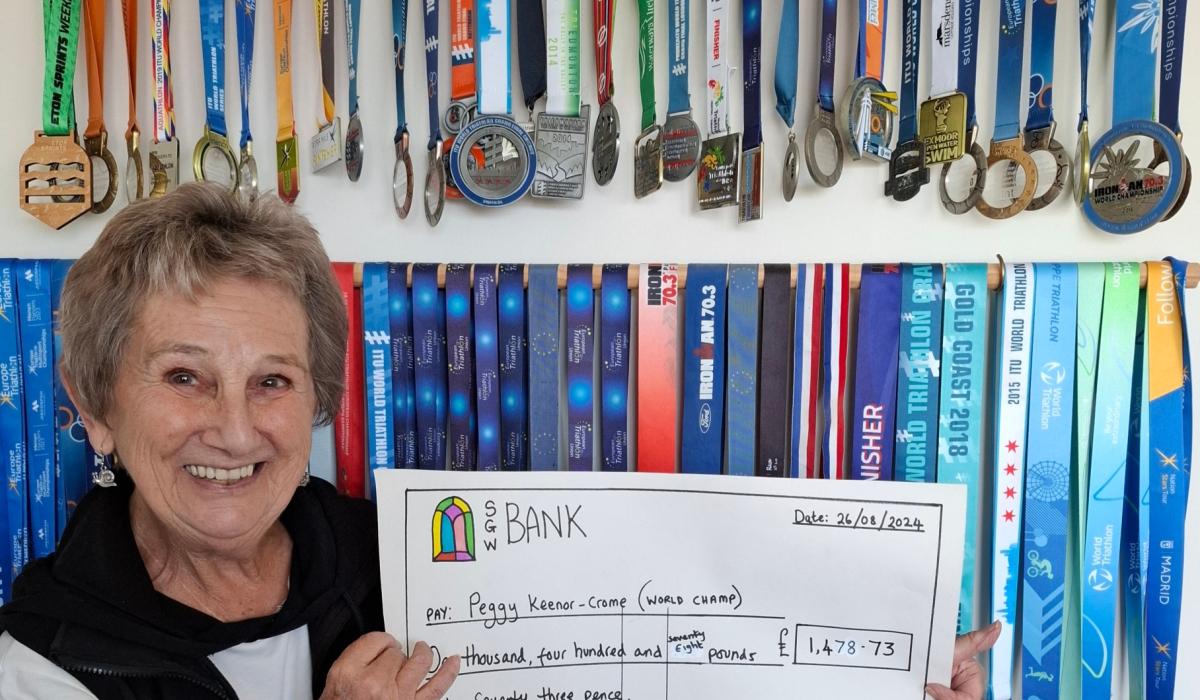 Westward Ho! octogenarian set to defend title at World Aquathlon ...