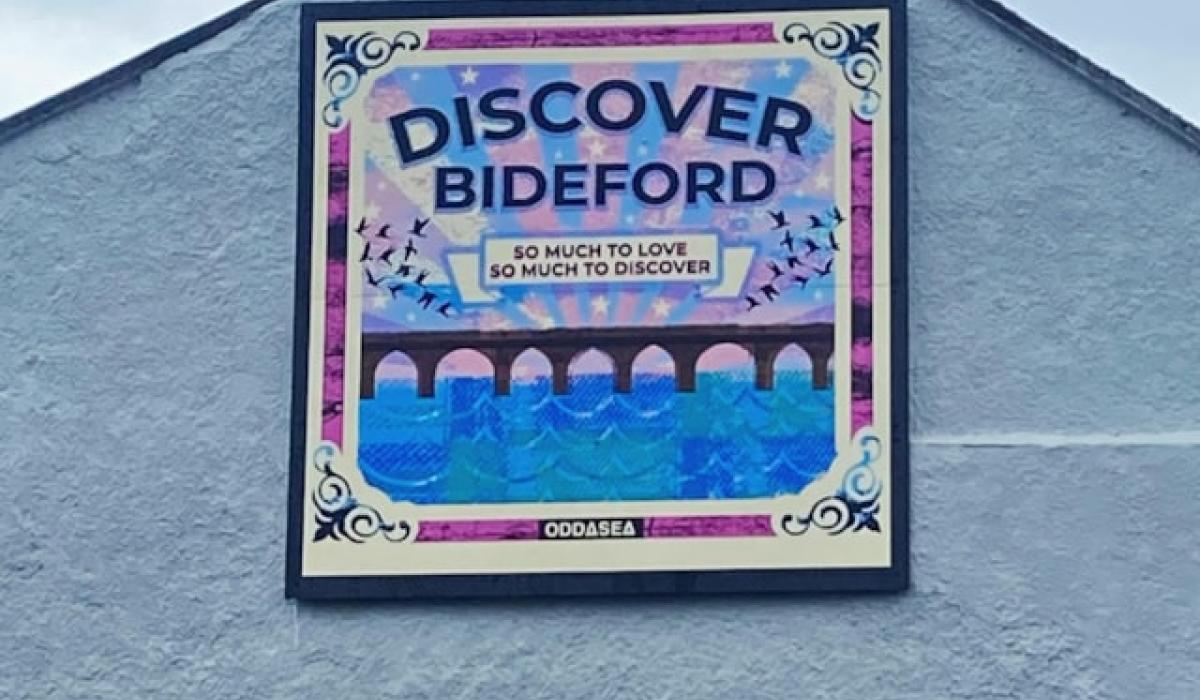New mural welcomes visitors to Bideford - North Devon Today
