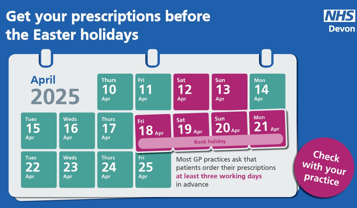 Help the NHS in Devon by preparing for the Easter break - North Devon Today