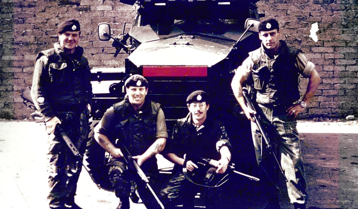 Paying tribute to former British Army bomb disposal expert now living ...