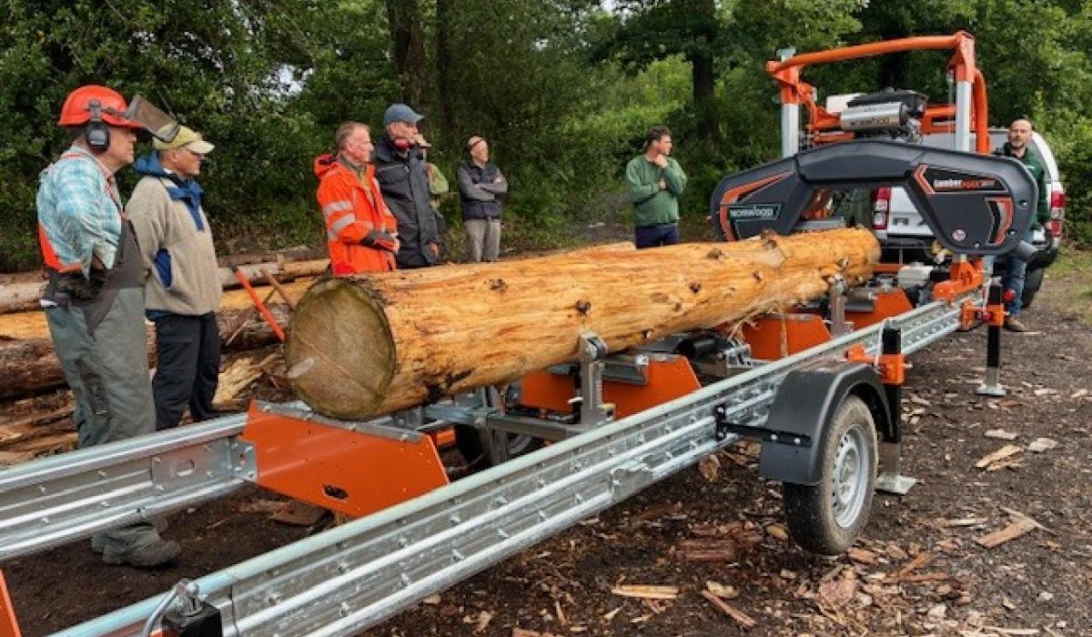 Dust flies during successful sawmill training at RHS Rosemoor - North ...