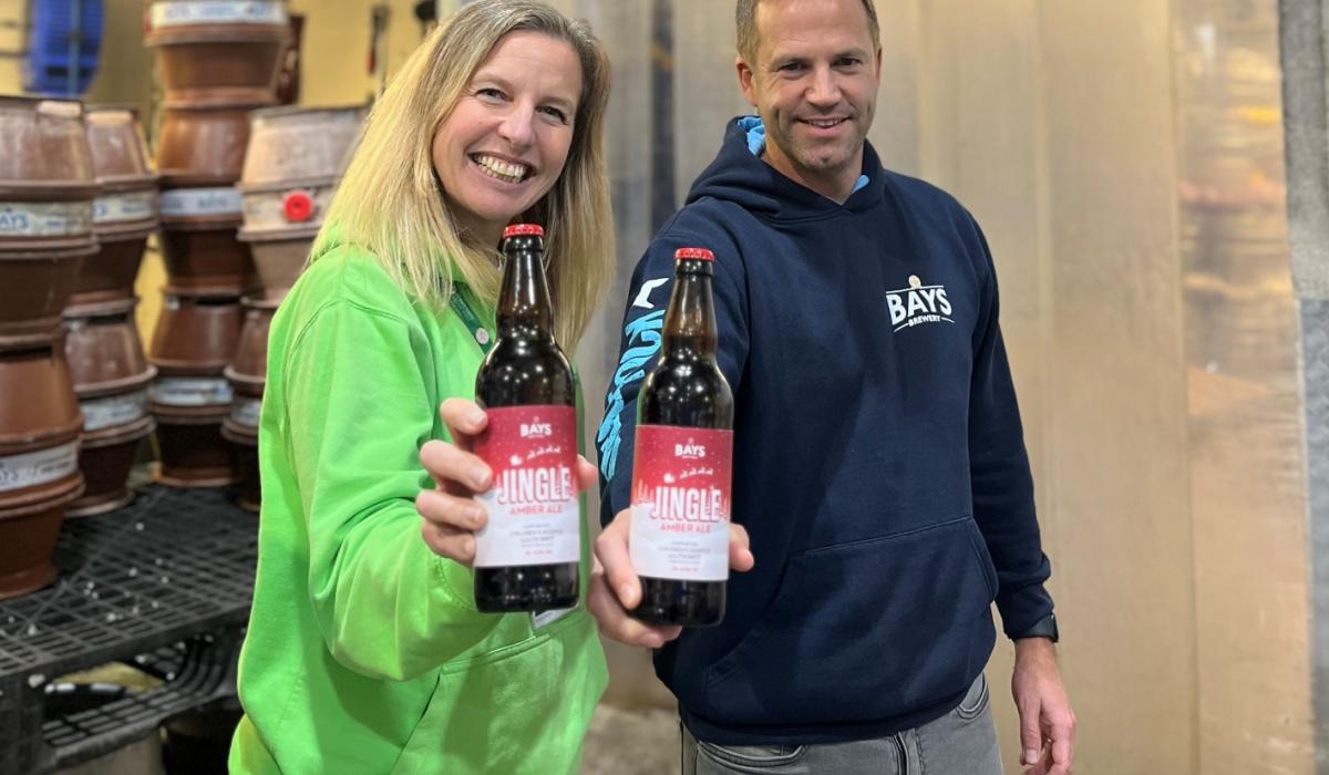 Cheers to charity: Bays Brewery’s festive ‘Jingle Ale’ returns - North Devon Today