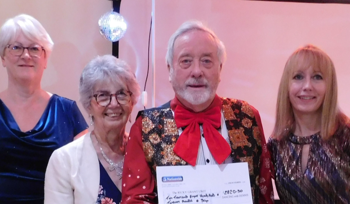 Dancing Dennis beats health scare to raise thousands for Torbay ...