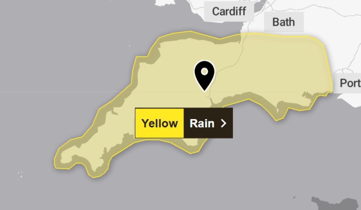 Yellow weather warning for Exeter: More heavy rain forecast after Storm ...