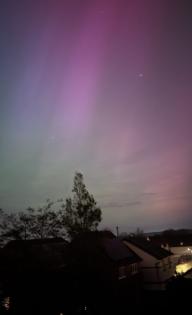 aurora borealis devon tonight