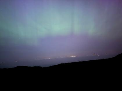 aurora borealis devon tonight