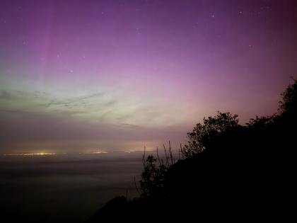 aurora borealis devon tonight