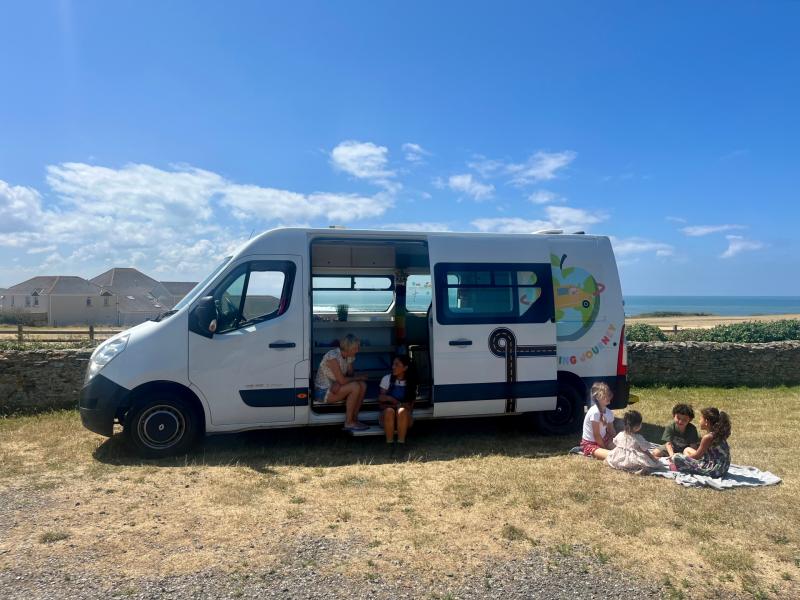 North Devon woman converts van into 'classroom on wheels' - North Devon ...