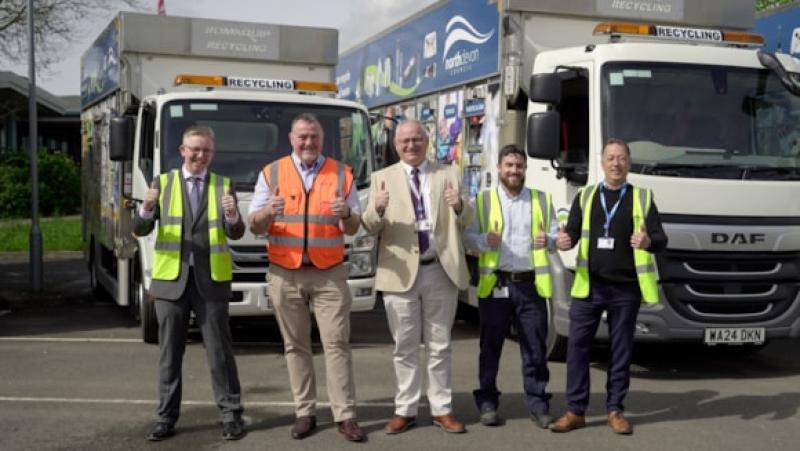 North Devon Council welcomes new recycling fleet - North Devon Today