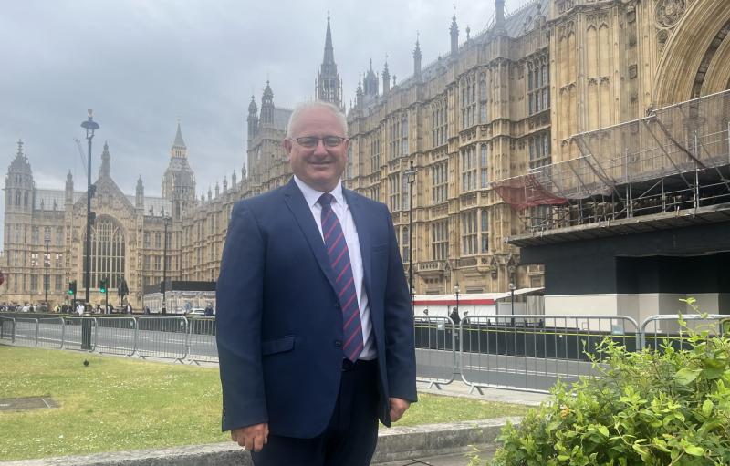 North Devon’s new MP starts on his first day in Parliament and looks ...