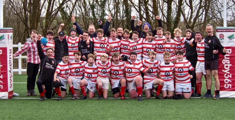 Bideford RFC U14s triumph in Devon Plate Final - North Devon Today
