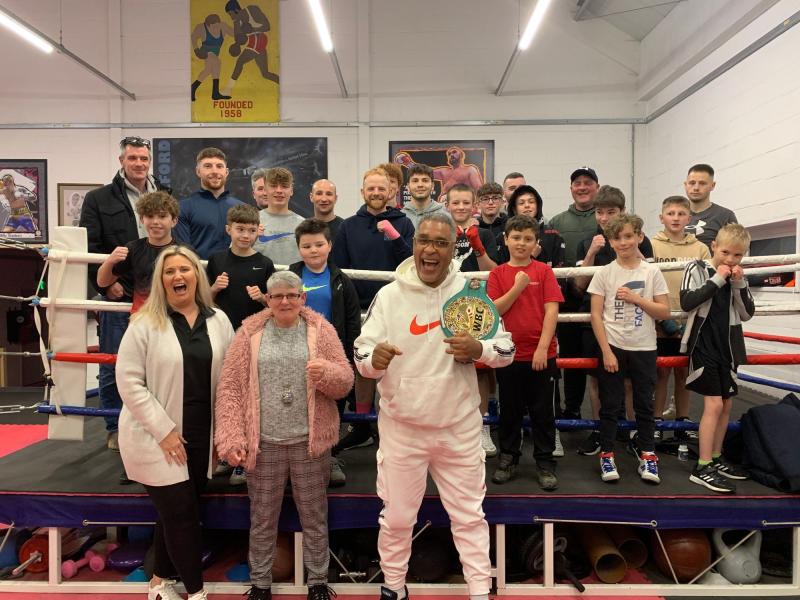 Legendary visitors to Bideford Boxing Club - North Devon Today