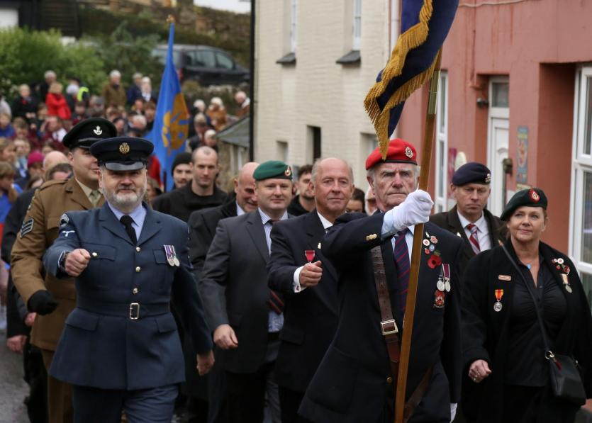 Pictures: Remembrance events across North Devon to honour the fallen ...