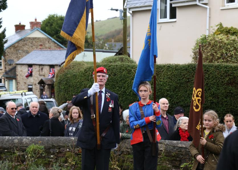 Pictures: Remembrance events across North Devon to honour the fallen ...