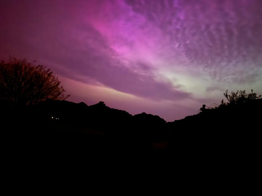 Pictures: Northern Lights give a display to remember over North Devon ...