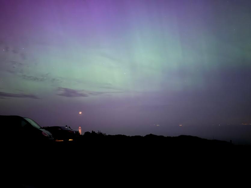 Pictures: Northern Lights give a display to remember over North Devon ...
