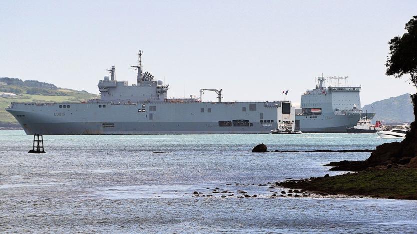 Pictures: Major military exercise off North Devon coast creates some ...