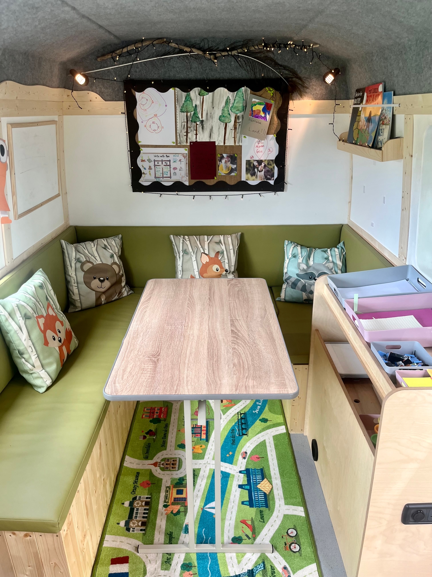North Devon woman converts van into 'classroom on wheels' - North Devon ...
