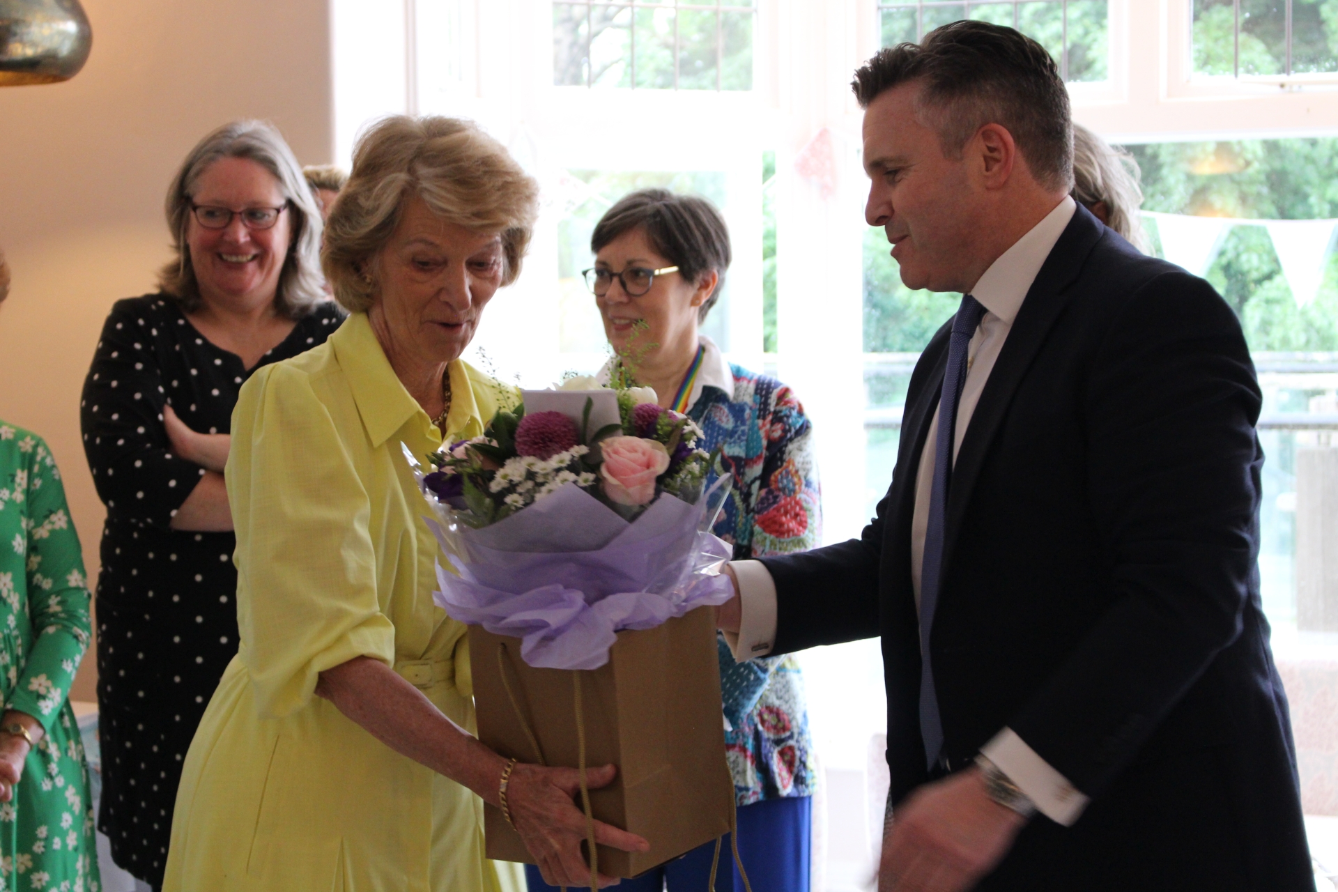 North Devon Hospice patron retires after 34 years - North Devon Today