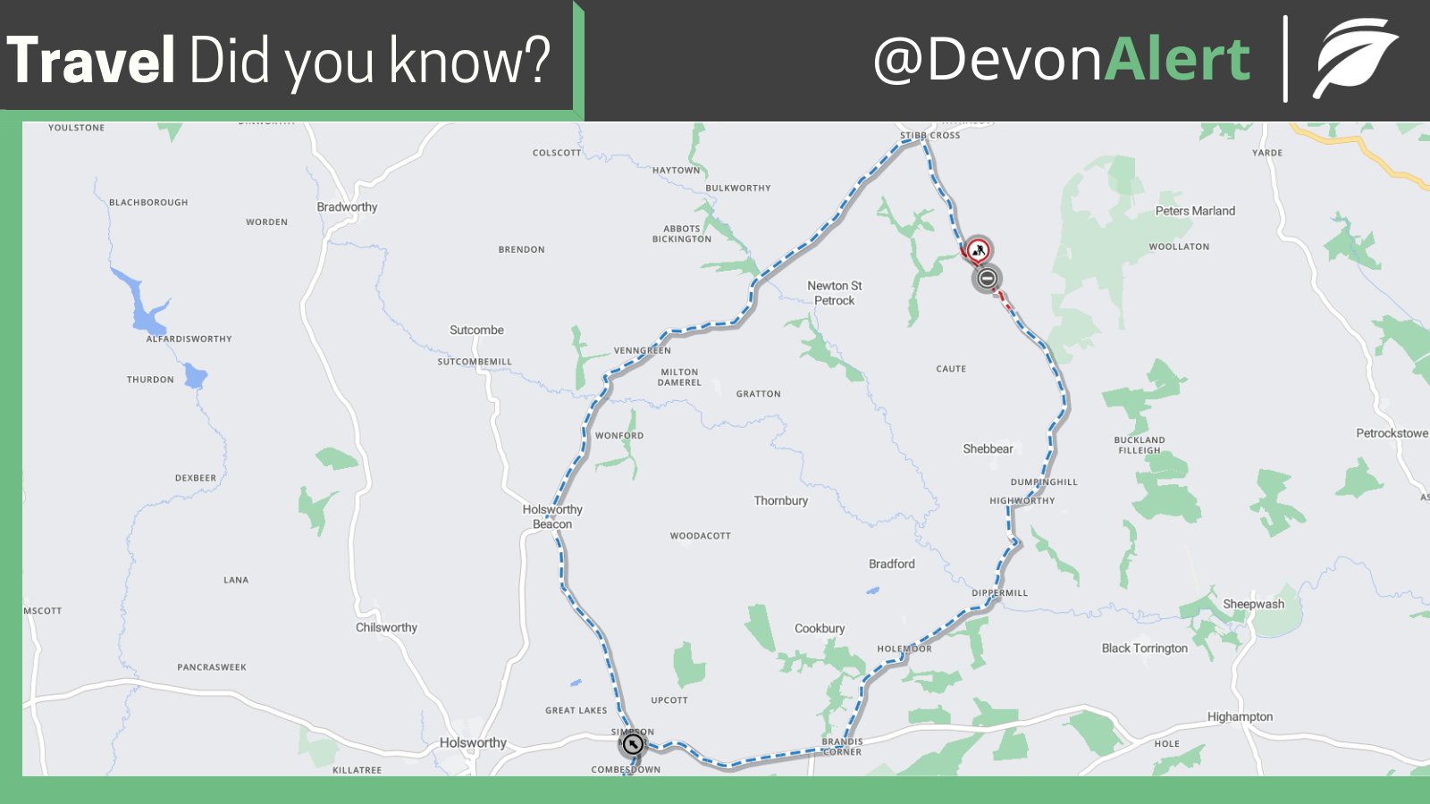 North Devon road closed for four weeks - North Devon Today