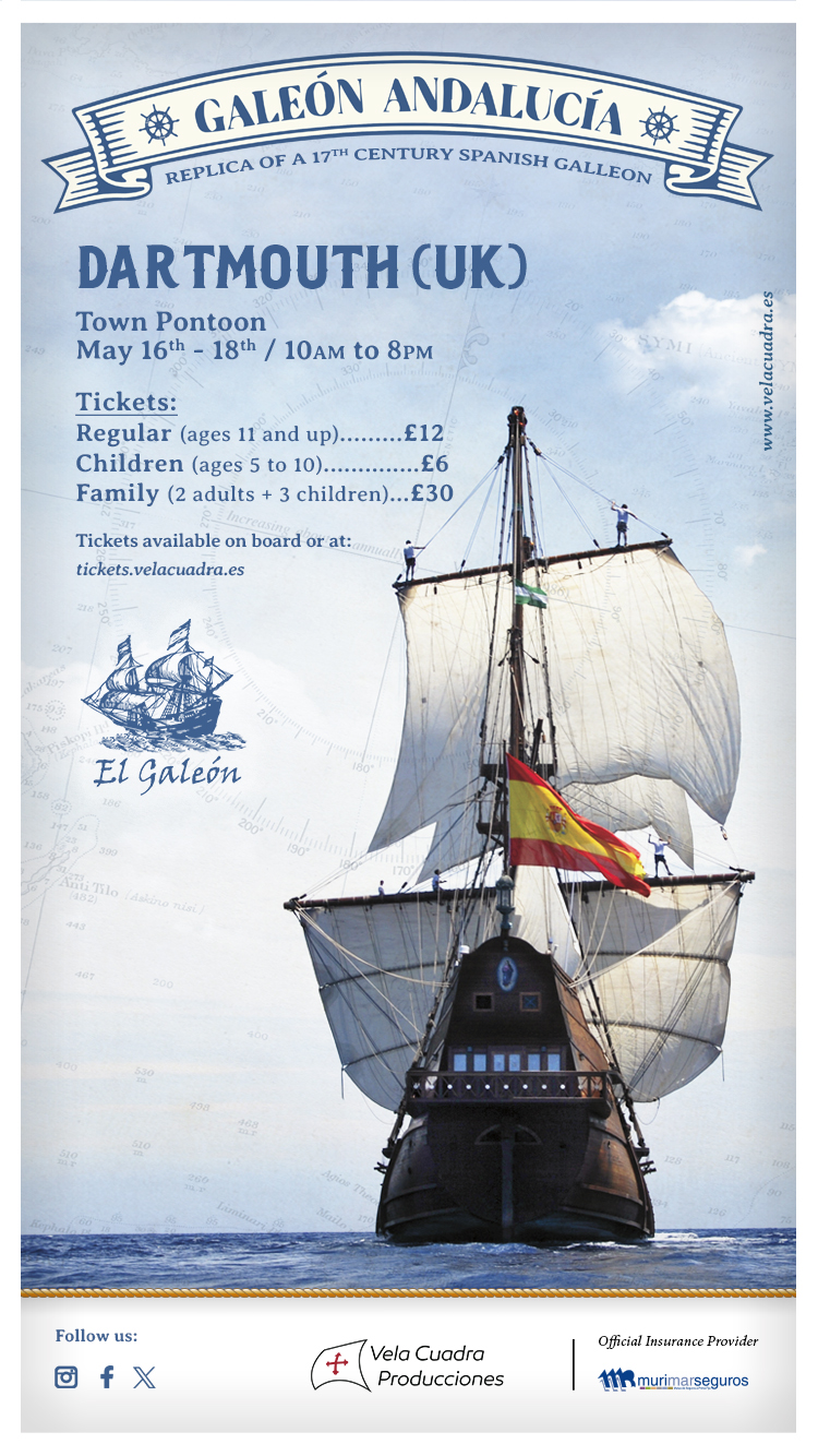 Replica of historic Spanish galleon to dock in South Devon this weekend ...
