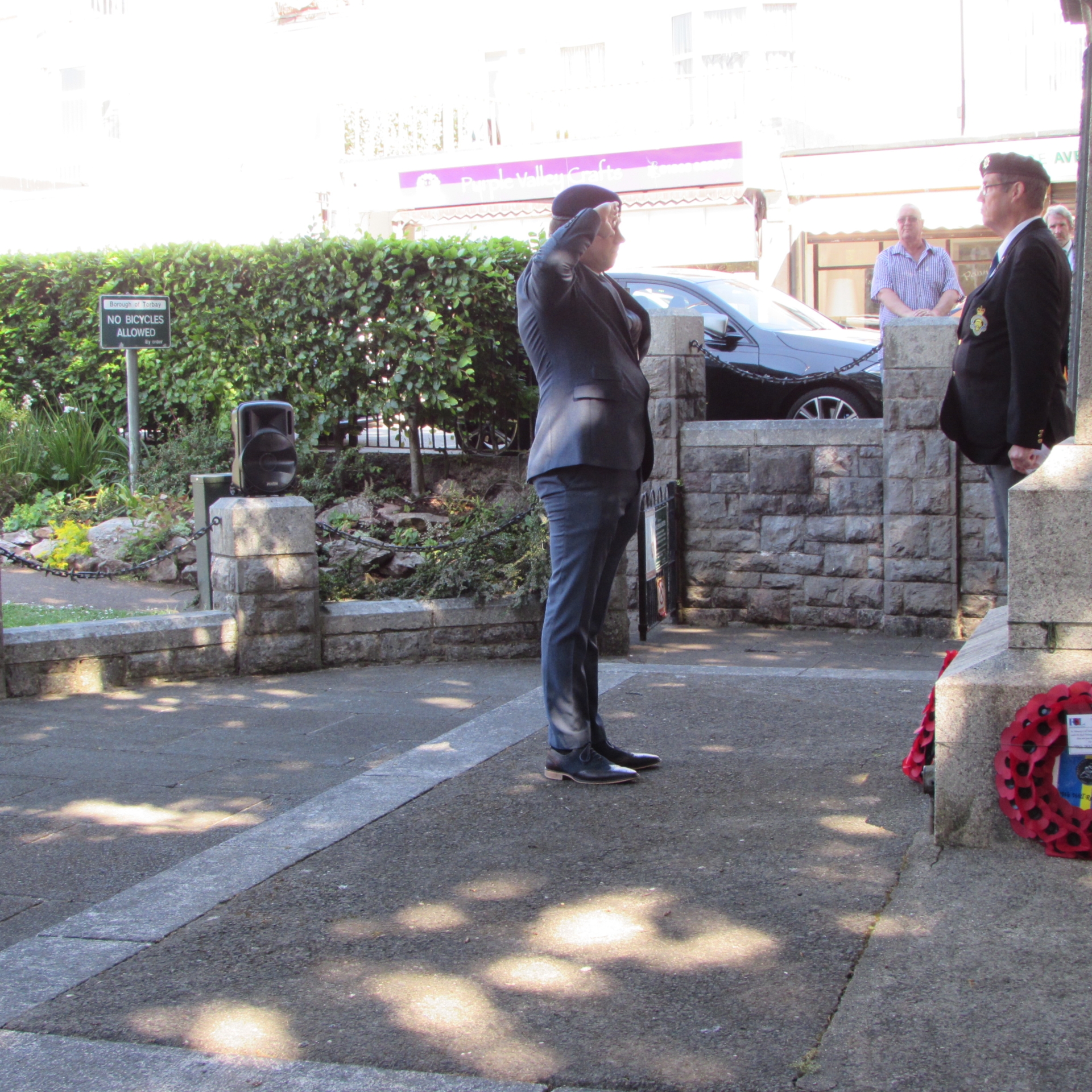 Paignton legion pays tribute to troops lost in Iraq - Torbay Today