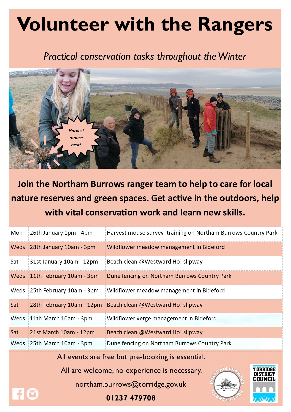 Learn new things and meet new people with Northam Burrows volunteering ...