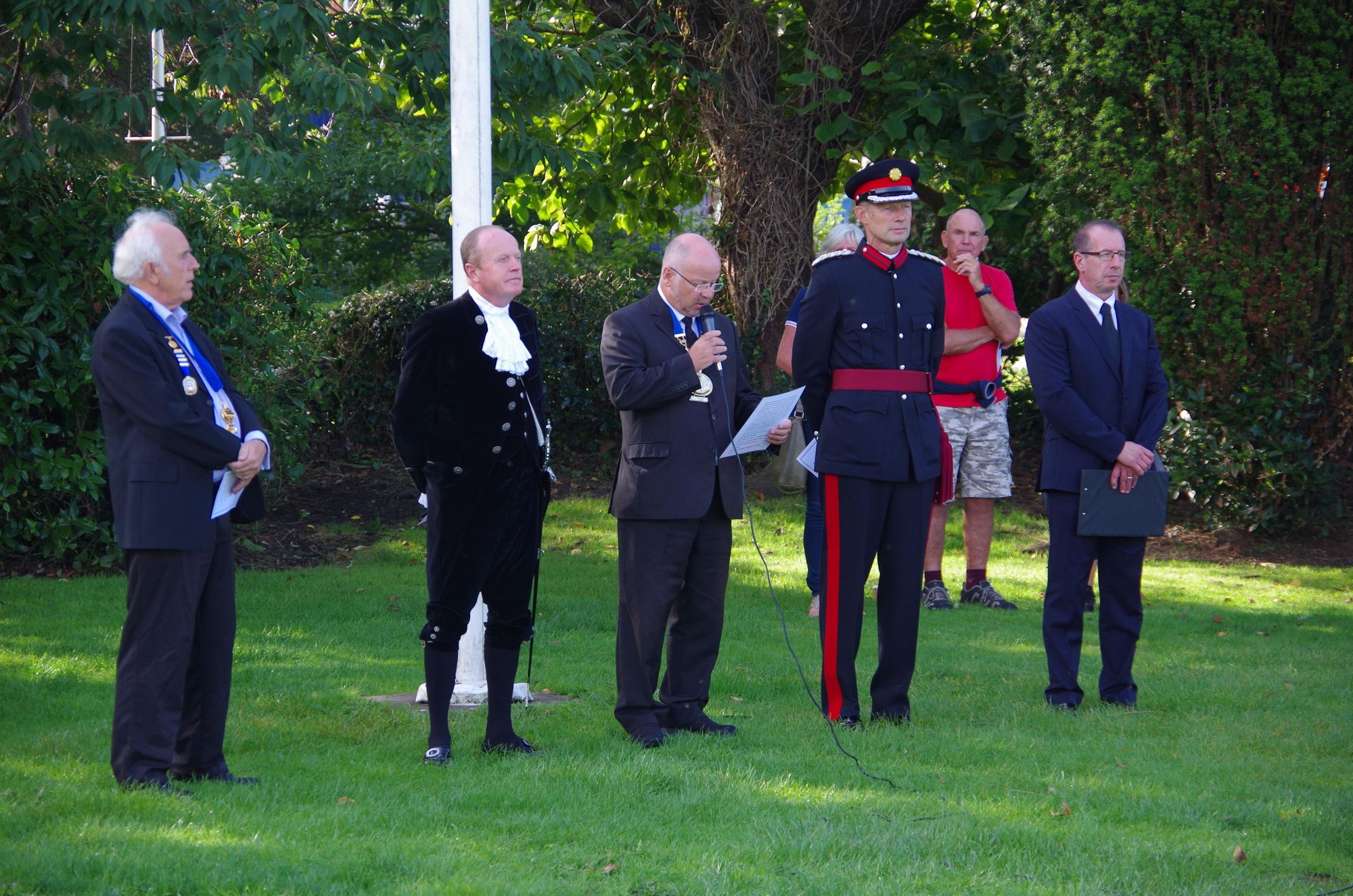 Crowds gather in Bideford for Proclamation of King Charles III - North ...