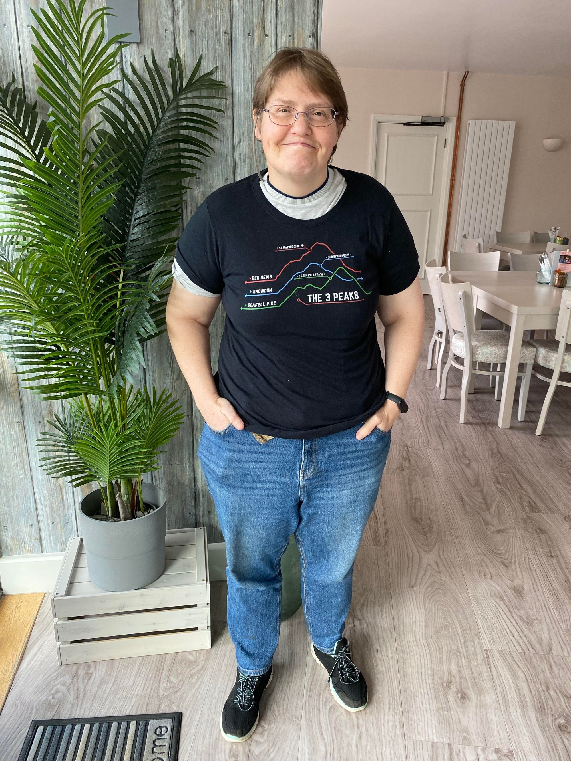 South Molton's Janet reaches new heights with virtual 3 Peaks Challenge ...