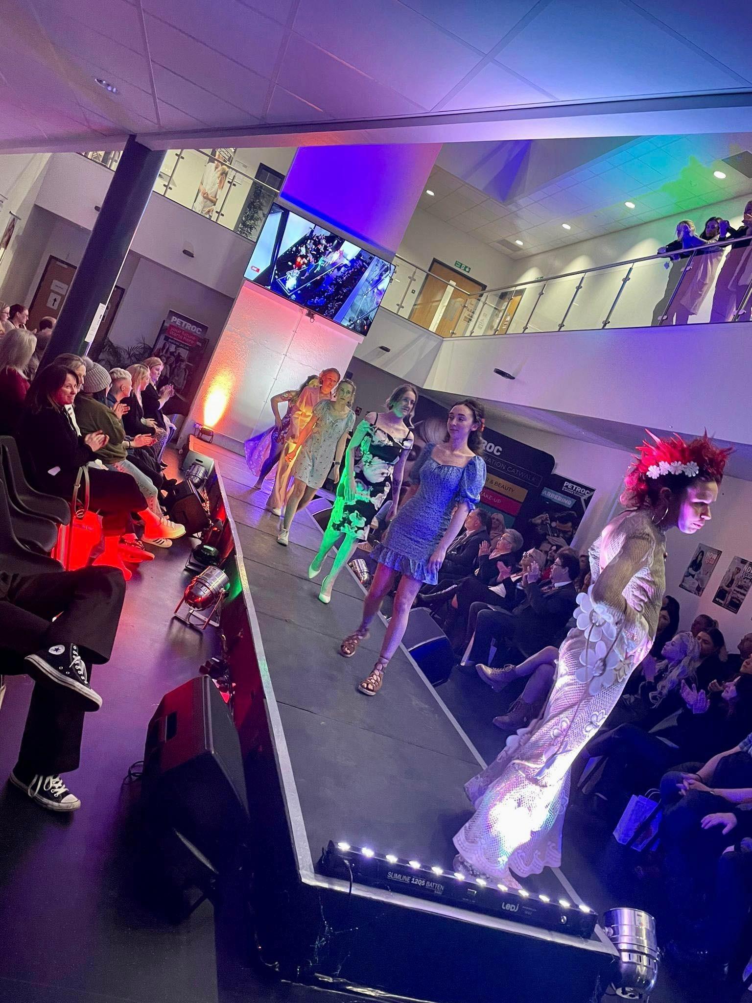 PICTURES: Petroc hosts Collaboration Catwalk ‘23 - North Devon Today