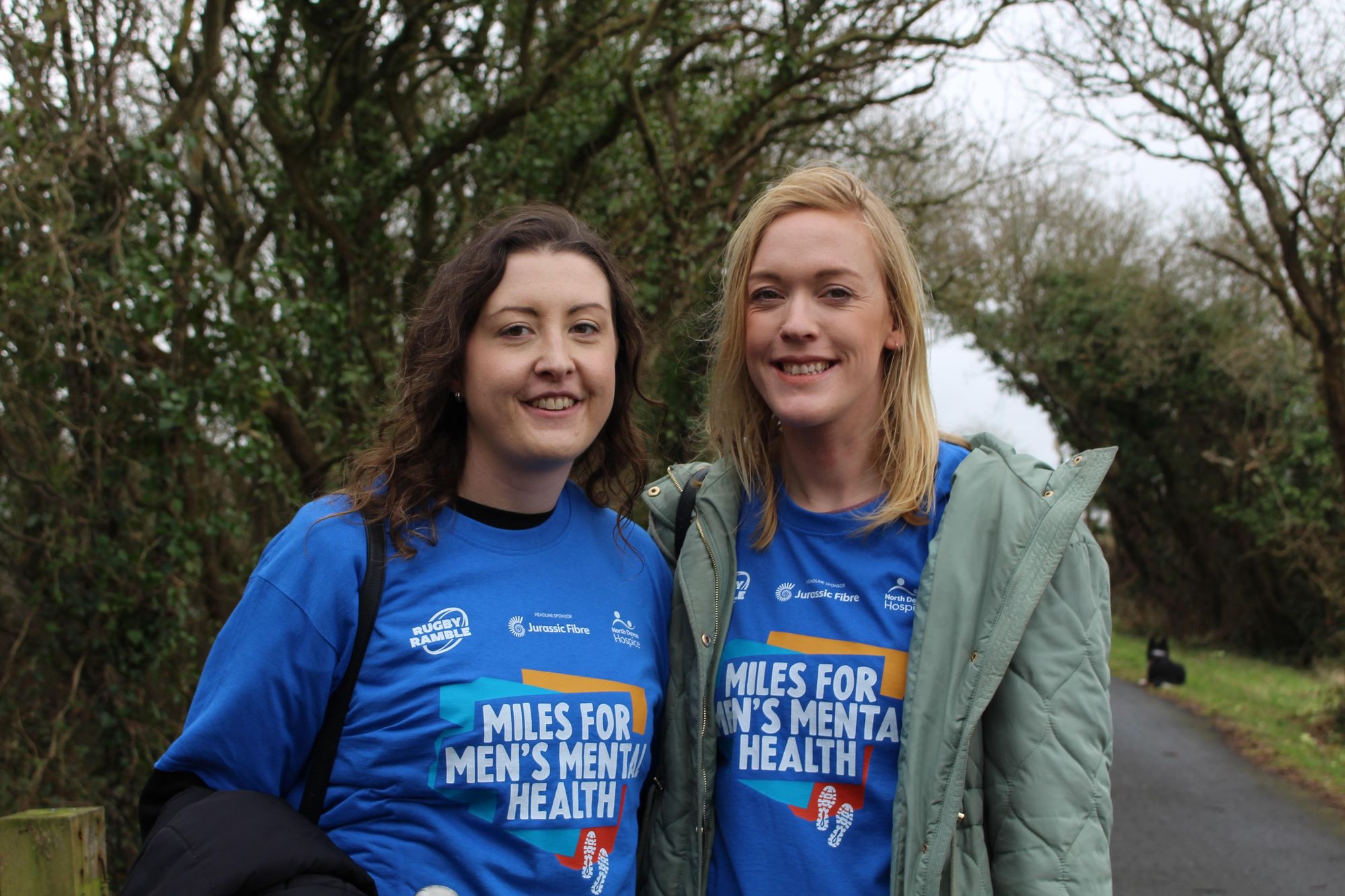 PICTURES: Hundreds walk miles for men's mental health at hospice's Rugby Ramble - North Devon Today