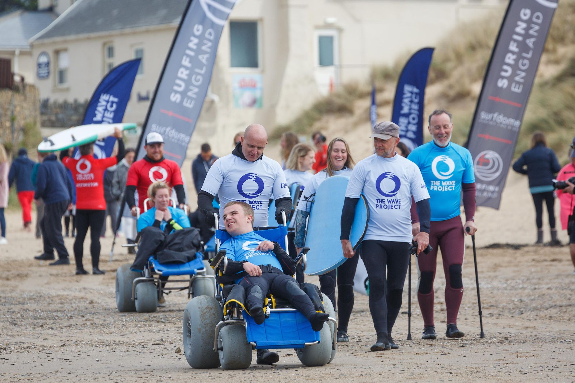 New Croyde adaptive surfing hub will get more people with disabilities ...