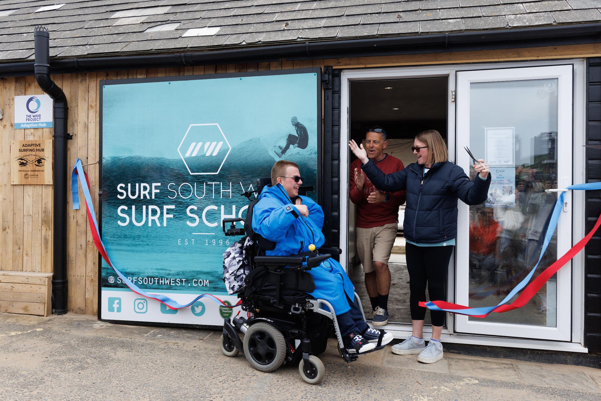 First official ‘Adaptive Surfing Hub’ in England opens in Croyde ...
