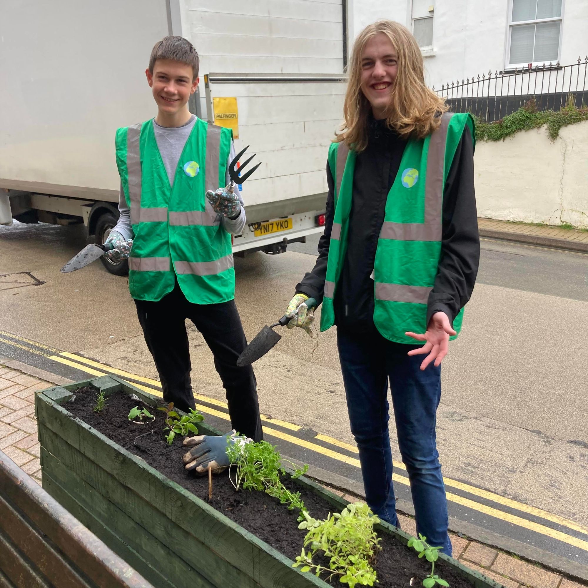 Edible food planters installed in public spaces in Ilfracombe - North ...